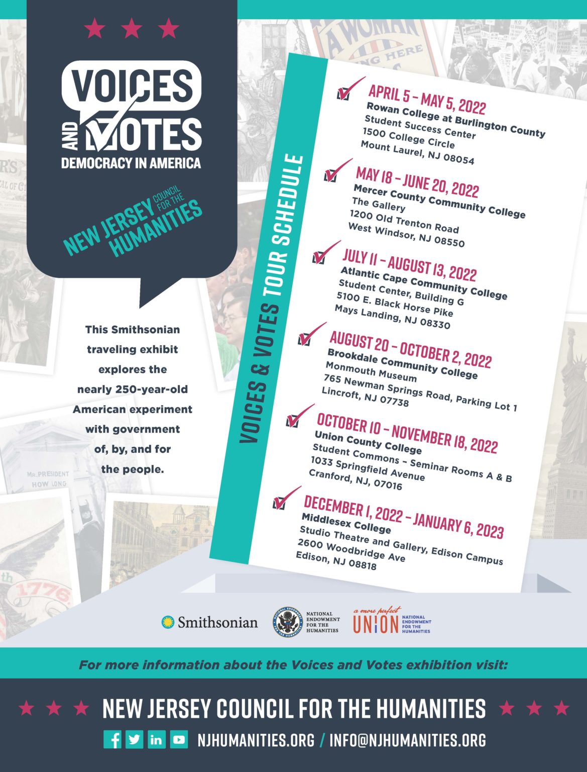 Voices and Votes: Democracy in America - Brookdale Community College