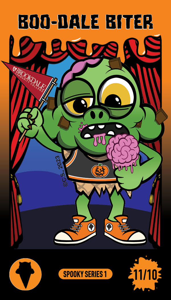 Brookdale Alum Designs Boo-DALE BITER Monster Trading Card - Brookdale ...