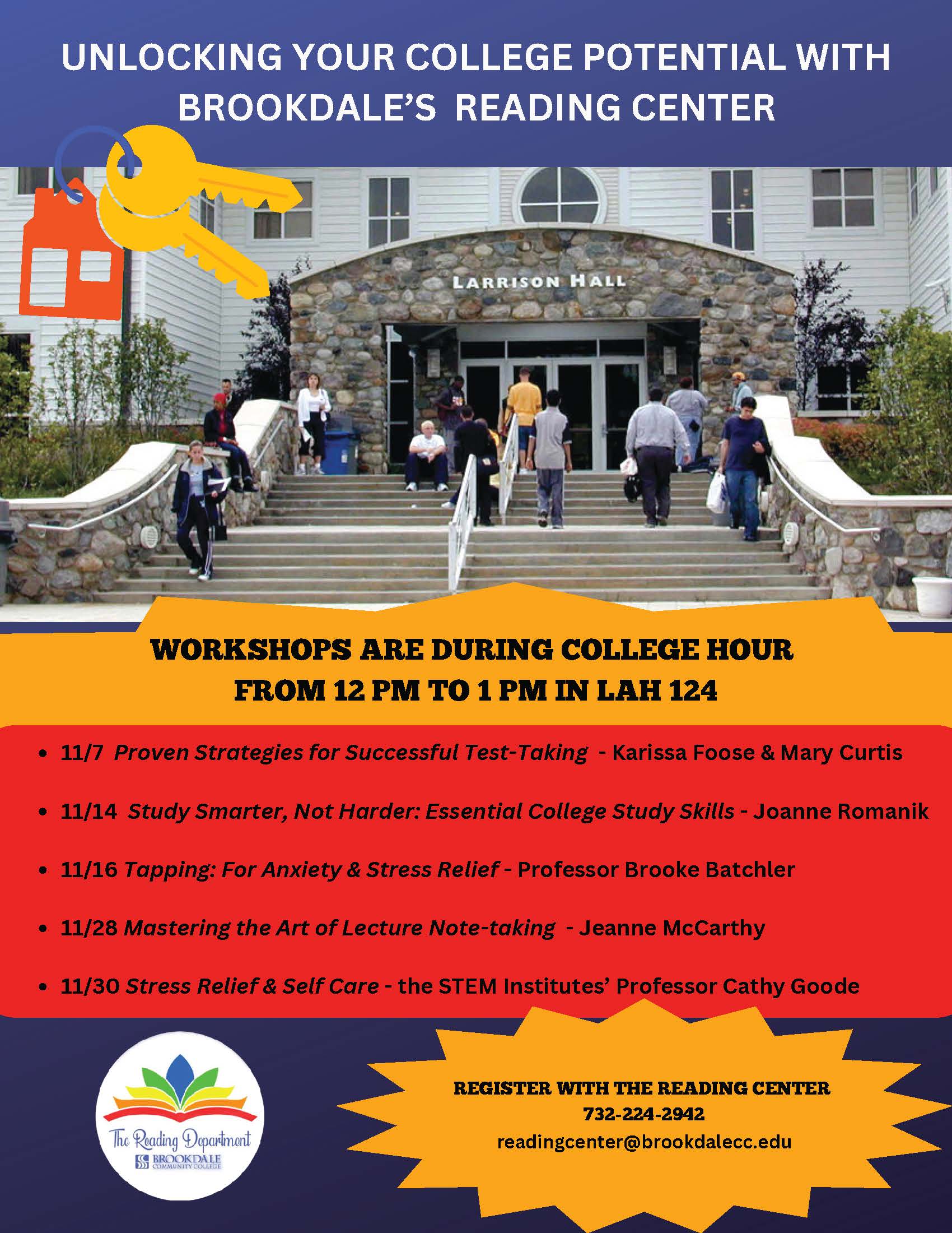 Reading Center - Brookdale Community College