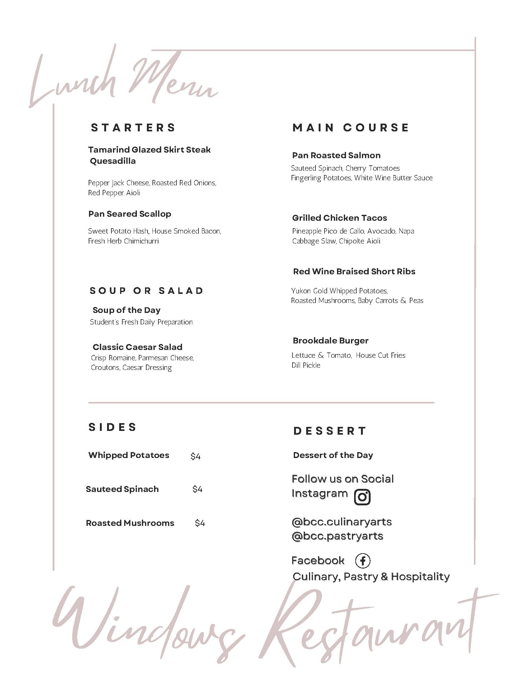 Culinary Education Center, Restaurant & Bakery - Brookdale Community ...