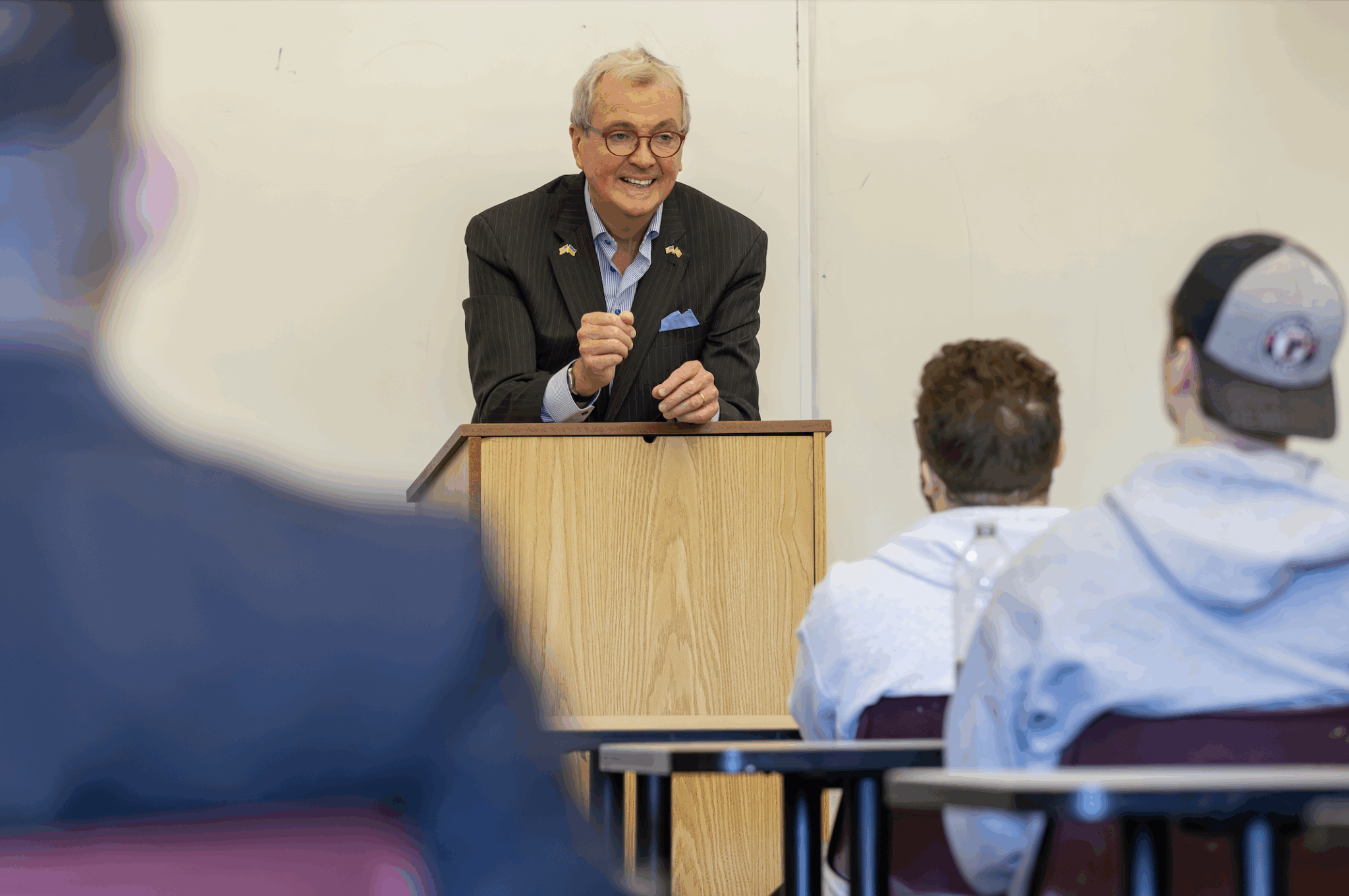 Governor Murphy Visits Brookdale Class for Candid Civic Dialogue ...